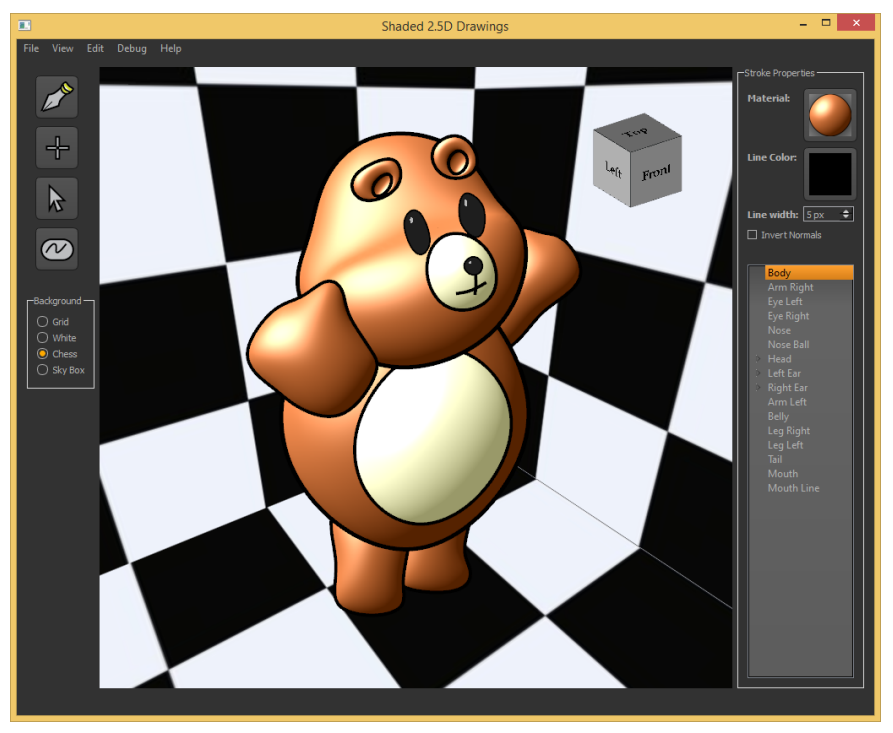 Interactive shading of 2.5D models | Bruno Marques